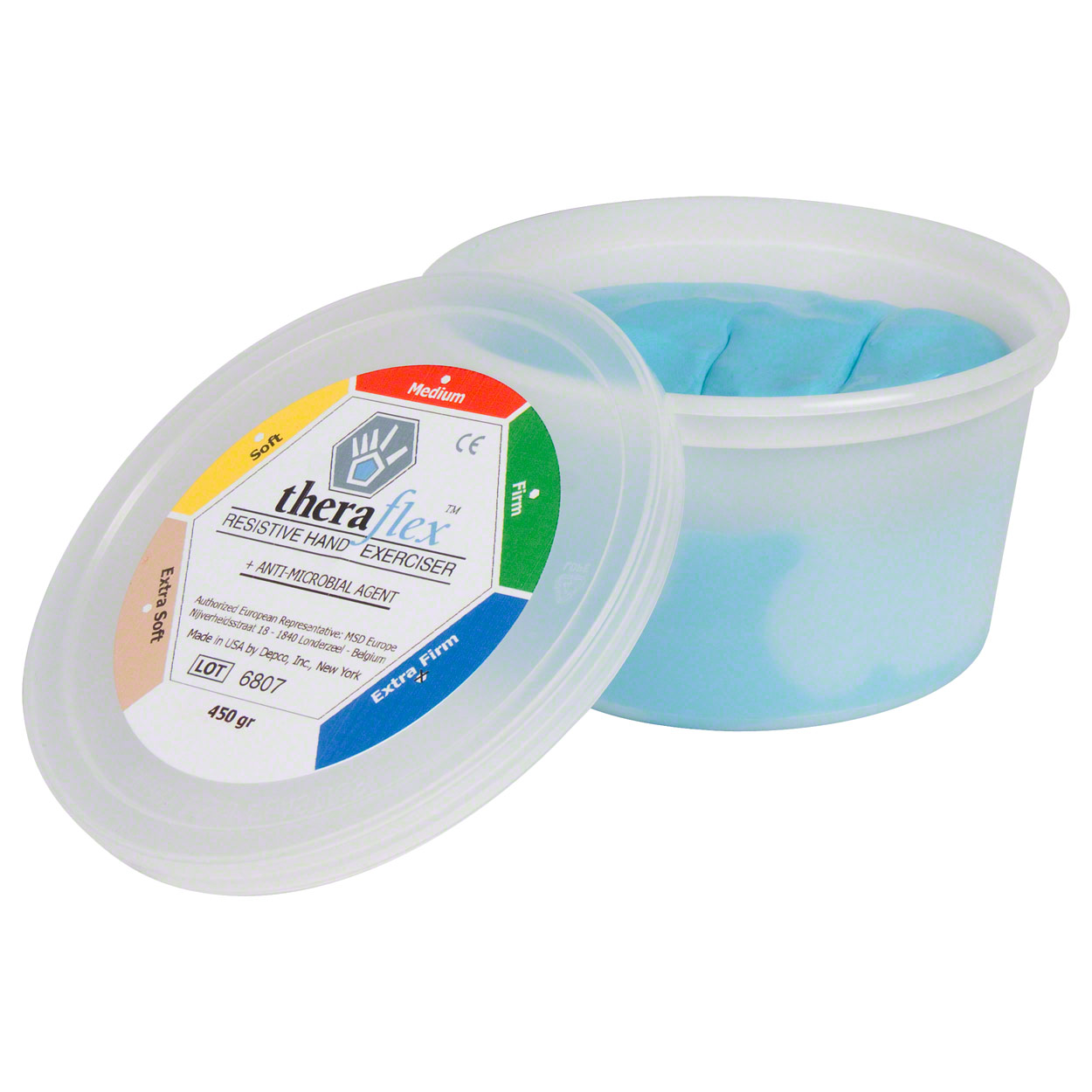 Theraflex therapy plasticine super strong, 450 g, blue - buy online ...