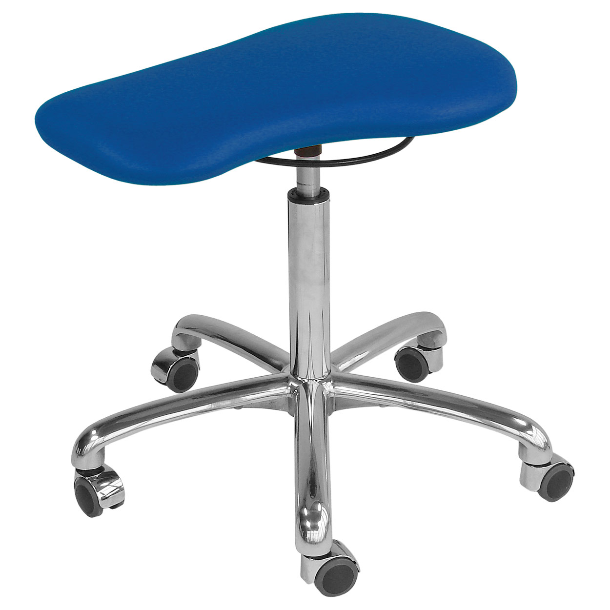 Therapy stool with cushion, exclusive with wheels