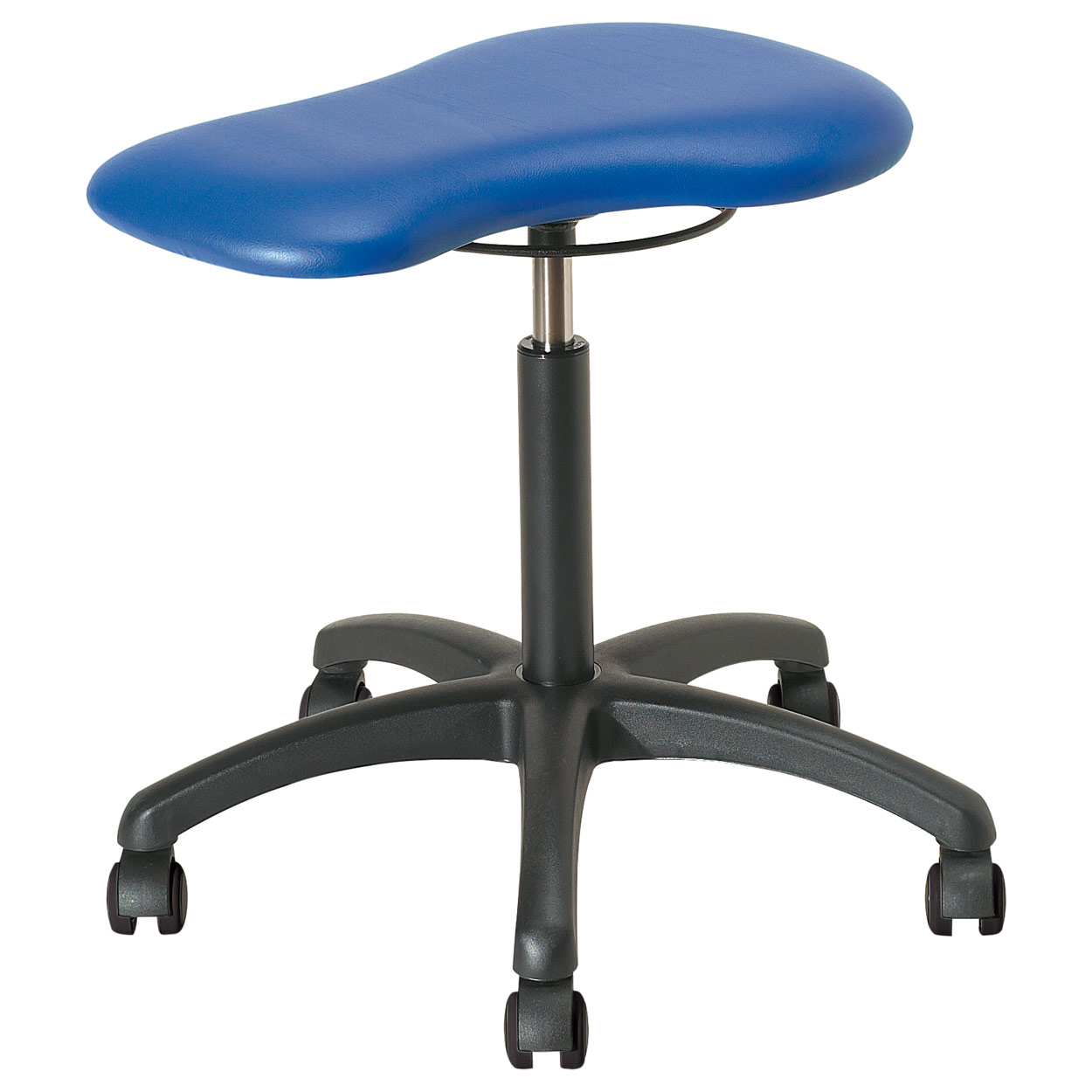 Therapy stool with cushions, standard with wheels buy online | Sport-Tec