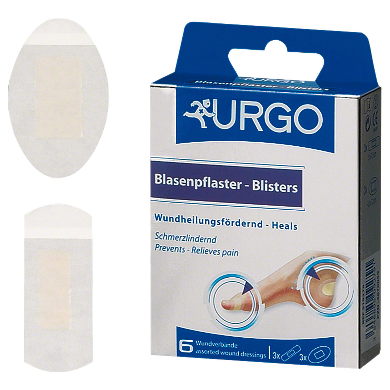 URGO blistering plaster, 6 pc. - buy online | Sport-Tec