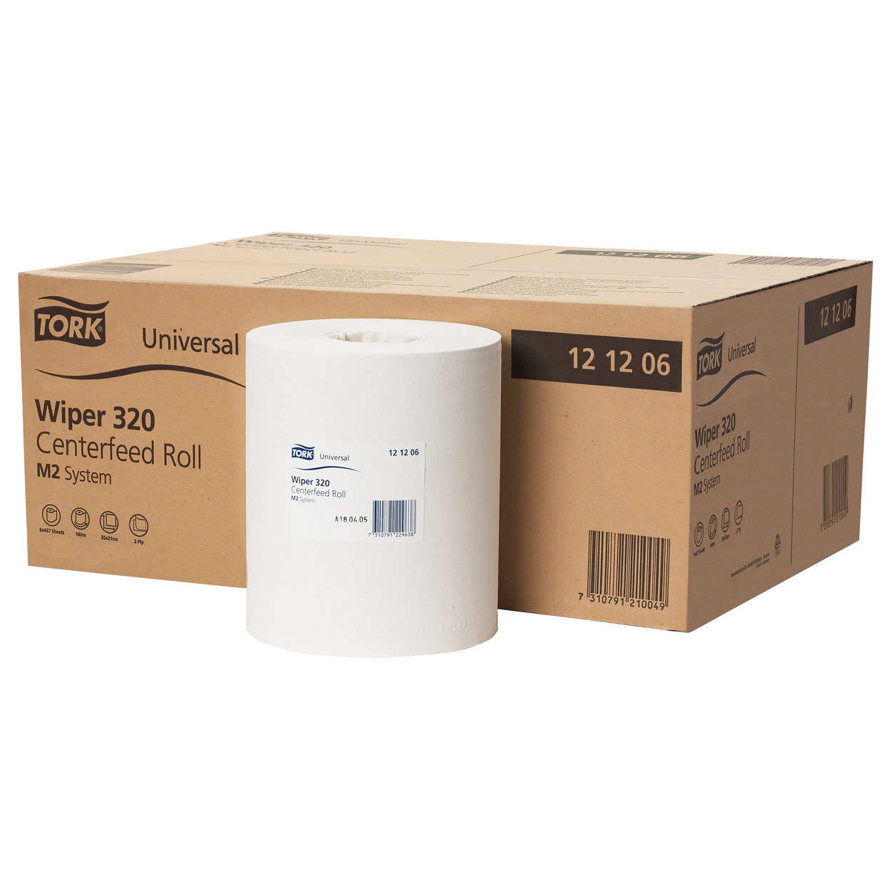 Tork roll paper towel M2, 6 rolls of 160 meters - buy online | Sport-Tec